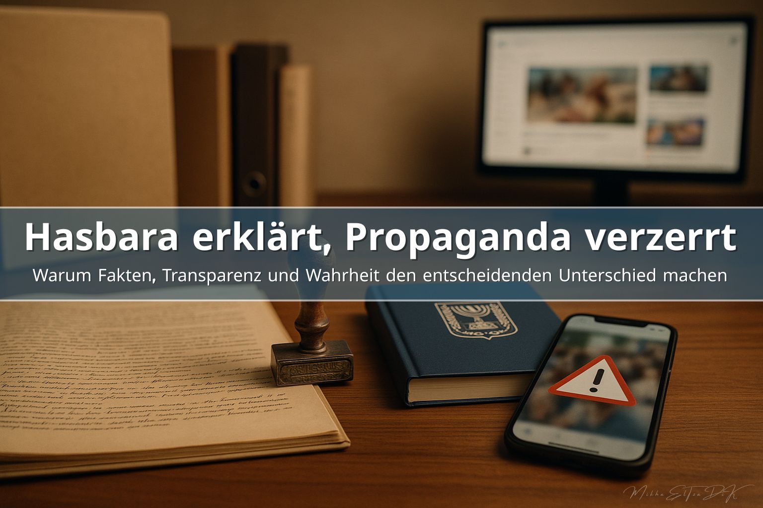 Hasbara vs. Propaganda - Warum Fakten mehr wiegen als Narrative